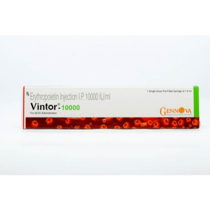 Vintor 10000 IU Injection 1 ml | Epoetin Alfa | Procrit | Side Effects