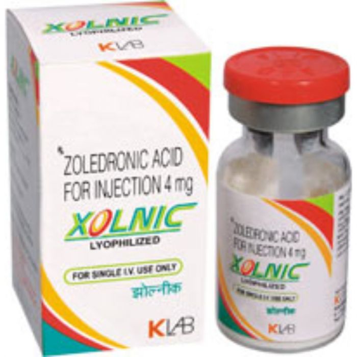Xolnic 4 Mg Injection | Zoledronic Acid | Zometa | It's Uses