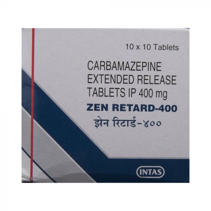 ZEN Retard 400 Tablet ER | Anti-epileptic | Carbamazepine