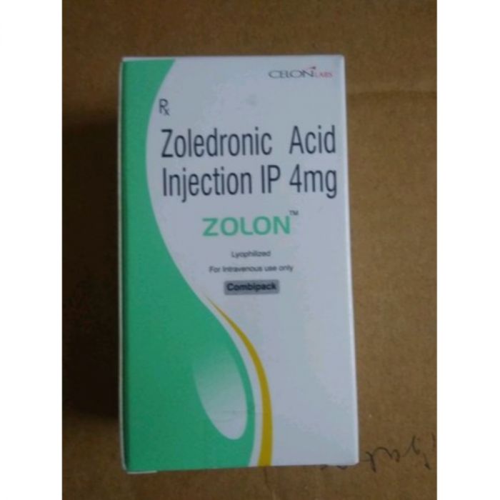 Zolon 4 Mg Injection | Zoledronic Acid | Zometa | It's Side Effects